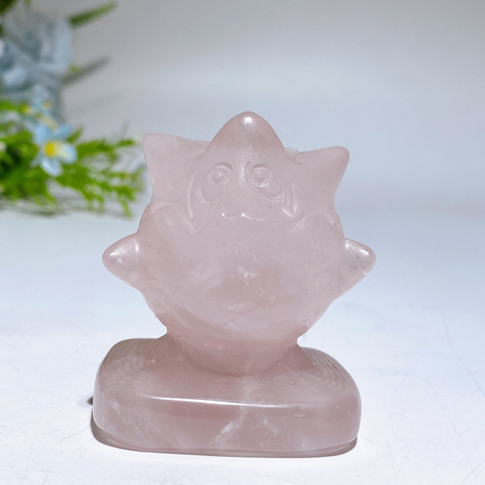 2.0" Crystal Togepi Pokemon Carving Crystal Healing Bulk Wholesale ...