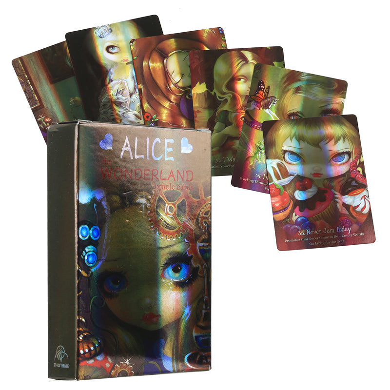 Alice The Wonderland Oracle Cards Bulk Wholesale Crystals USA